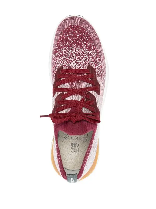Brunello Cucinelli Knitted Low-top Sneakers