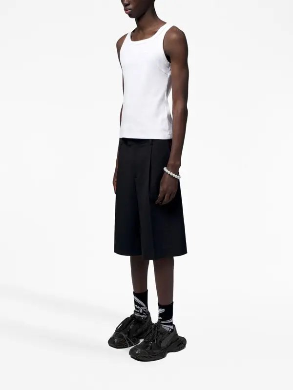 A BETTER MISTAKE Exposed Ribbed Tank Top