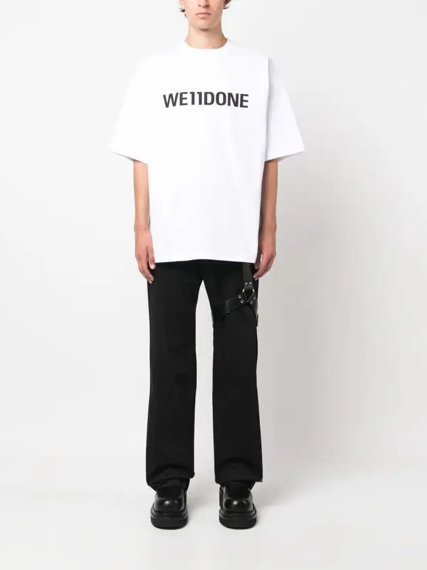We11Done Logo-print T-shirt