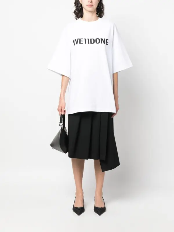 We11Done Logo-print T-shirt