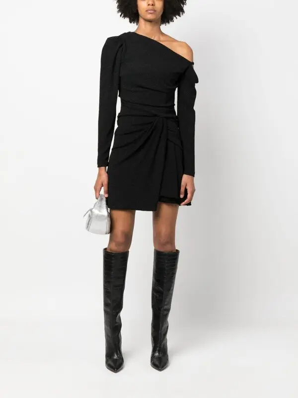 IRO PARIS One-shoulder Thigh-length Dress