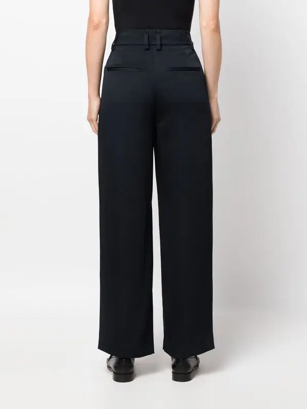 Vince High-waisted Wide-leg Trousers