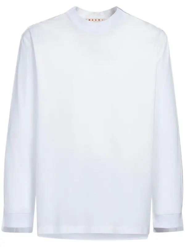 Marni Yoke-detail Cotton T-shirt