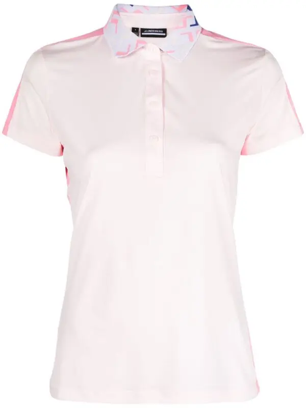 J. Lindeberg Tilda Polo Shirt - Pink