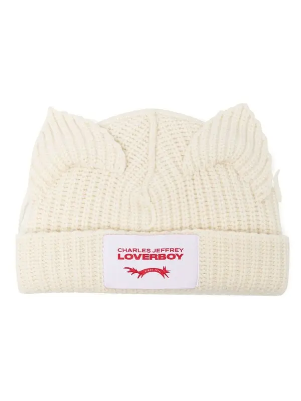 CHARLES JEFFREY Chunky Ears Knit Beanie