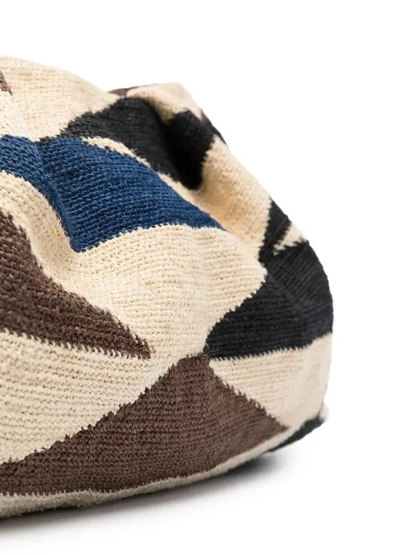 SENSI STUDIO Medium Sisal Pouch Clutch Bag