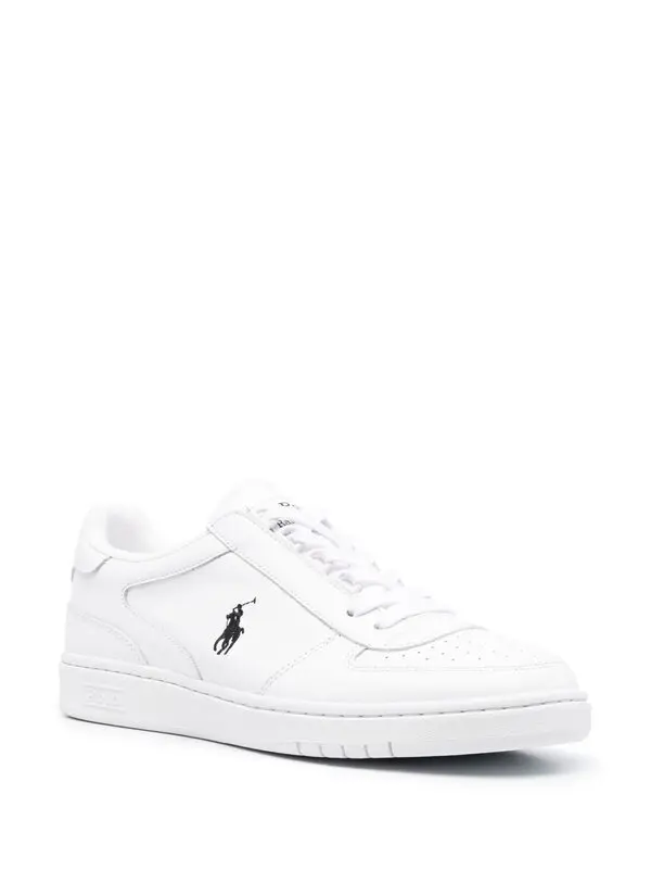 Polo Ralph Lauren Logo-embellished Sneakers - White