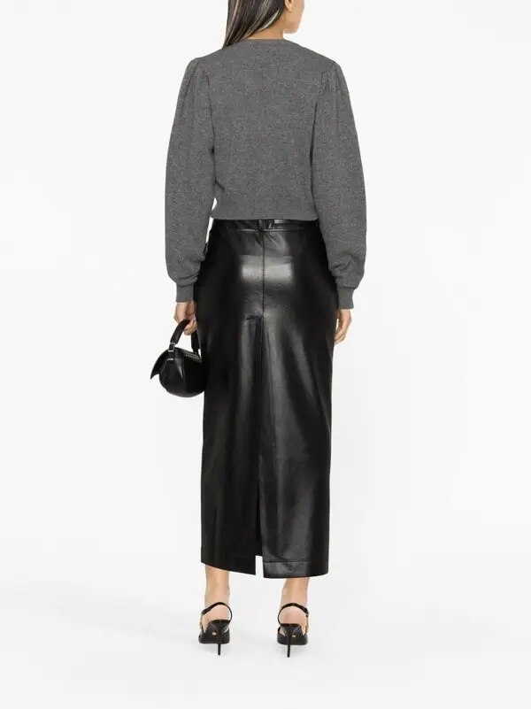 Alessandra Rich Intarsia Knit Cardigan
