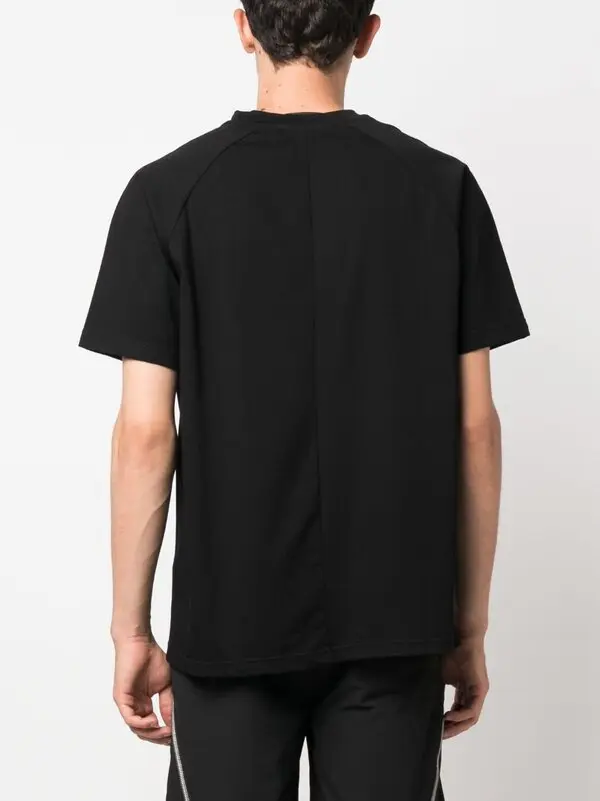 HELIOT EMIL Logo-print Cotton T-shirt - Black