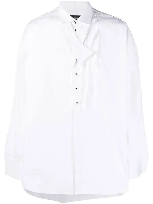 Dsquared2 Bib-style Buttoned Shirt