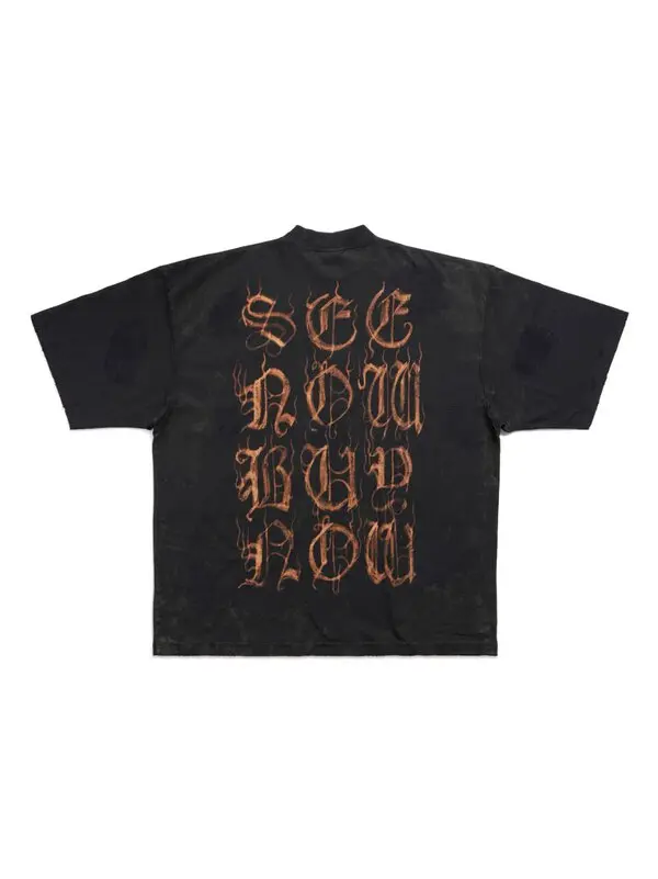 Balenciaga Heavy Metal Cotton T-shirt