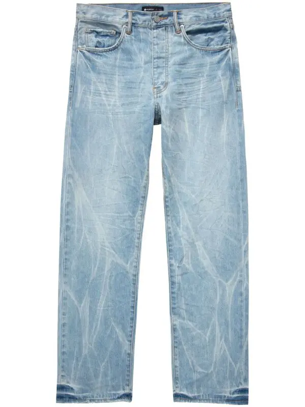 PURPLE BRAND Tie-dye Denim Jeans - Blue