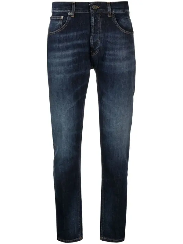 DONDUP Low-rise Tapered Jeans
