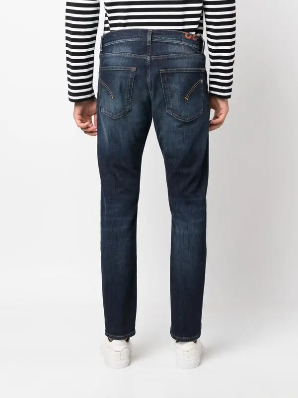 DONDUP Low-rise Tapered Jeans