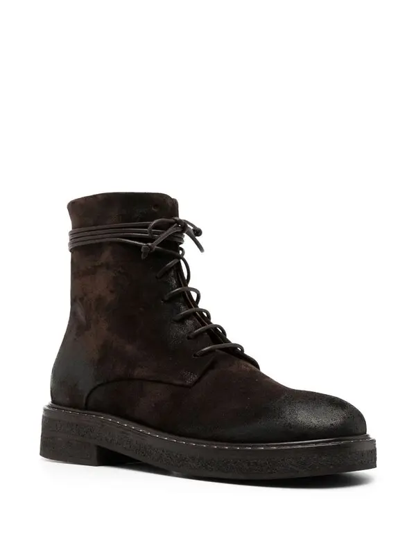 Marsèll Parrucca Combat Boots - Brown