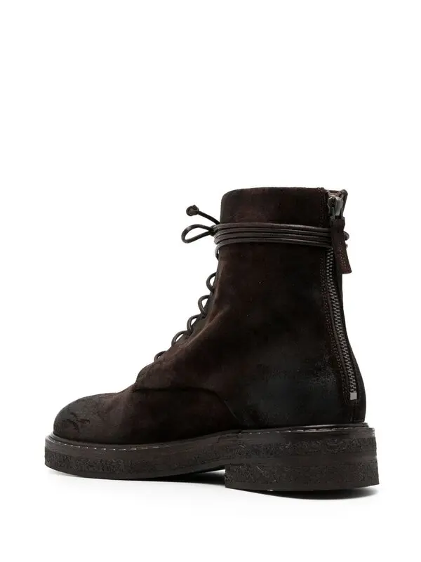 Marsèll Parrucca Combat Boots - Brown