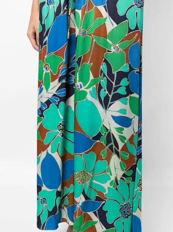 Cult Gaia Alaia Floral-print Trousers