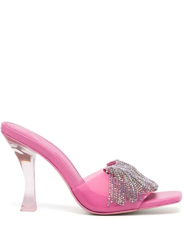 Cult Gaia 120mm Crystal-embellished Mules
