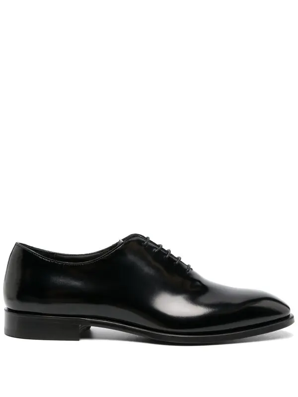 Canali Patent-finish Leather Oxford Shoes