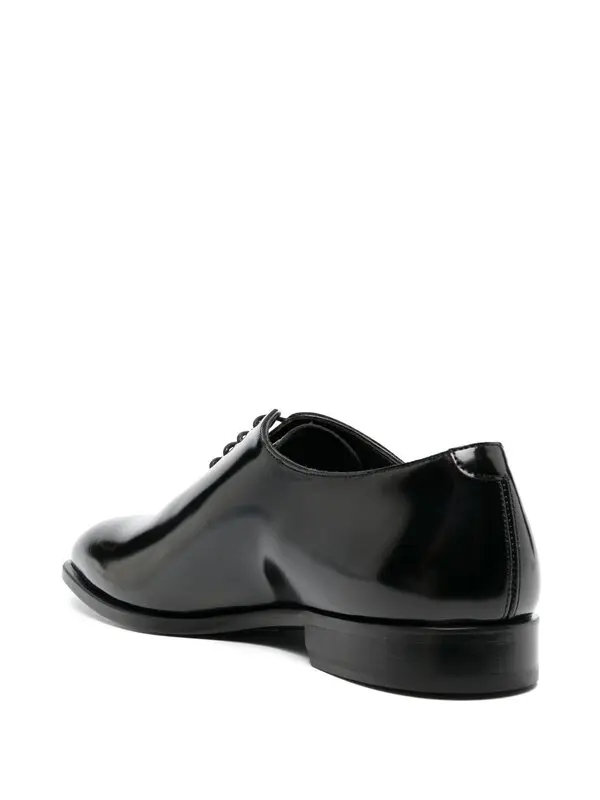Canali Patent-finish Leather Oxford Shoes