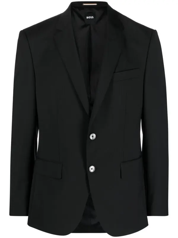 BOSS Single-breasted Blazer - Black