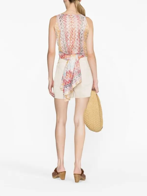 Missoni Knot-detail Knitted Top