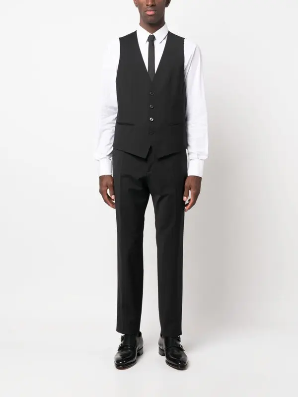 BOSS Adjustable Cotton-blend Waistcoat