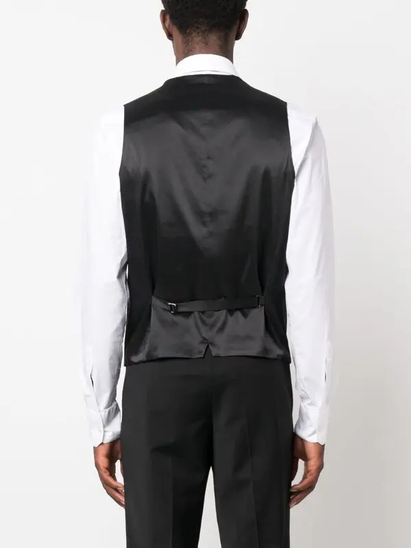BOSS Adjustable Cotton-blend Waistcoat