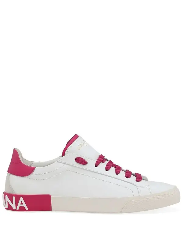 Dolce & Gabbana Portofino Low-top Sneakers - White