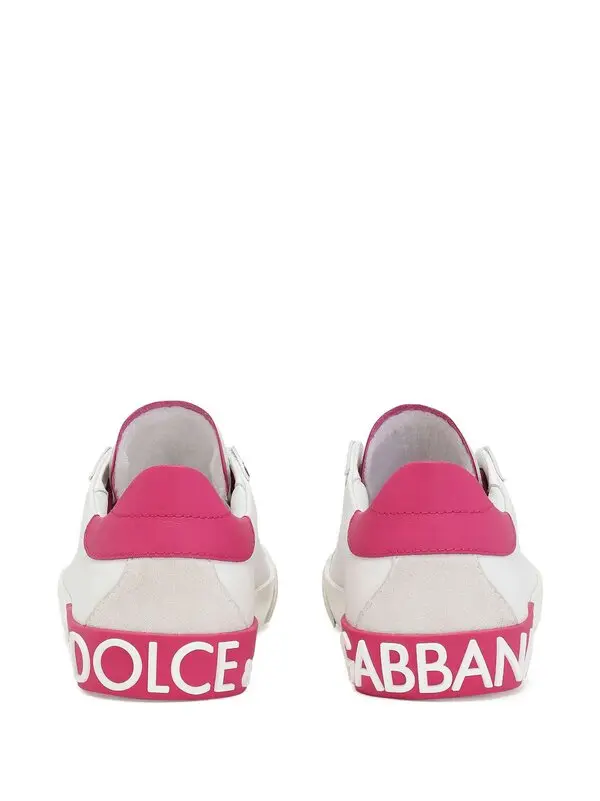 Dolce & Gabbana Portofino Low-top Sneakers - White