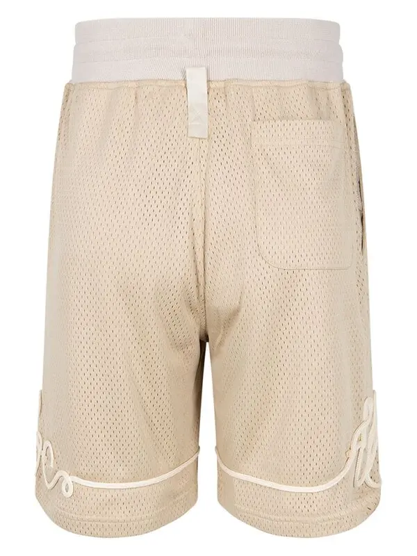 ADVISORY BOARD CRYSTALS Soutache Basketball Shorts - Neutrals