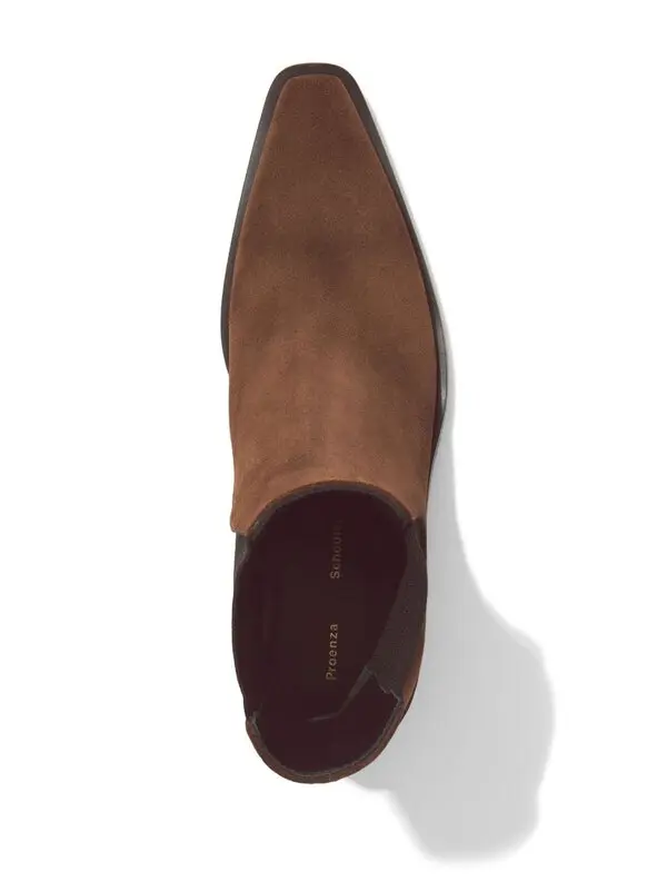 Proenza Schouler Bronco Suede Chelsea Boots
