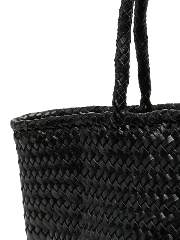 Dragon Diffusion Grace Basket Leather Tote Bag