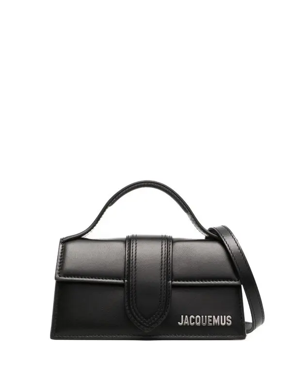 Jacquemus Le Bambino Leather Tote - Black