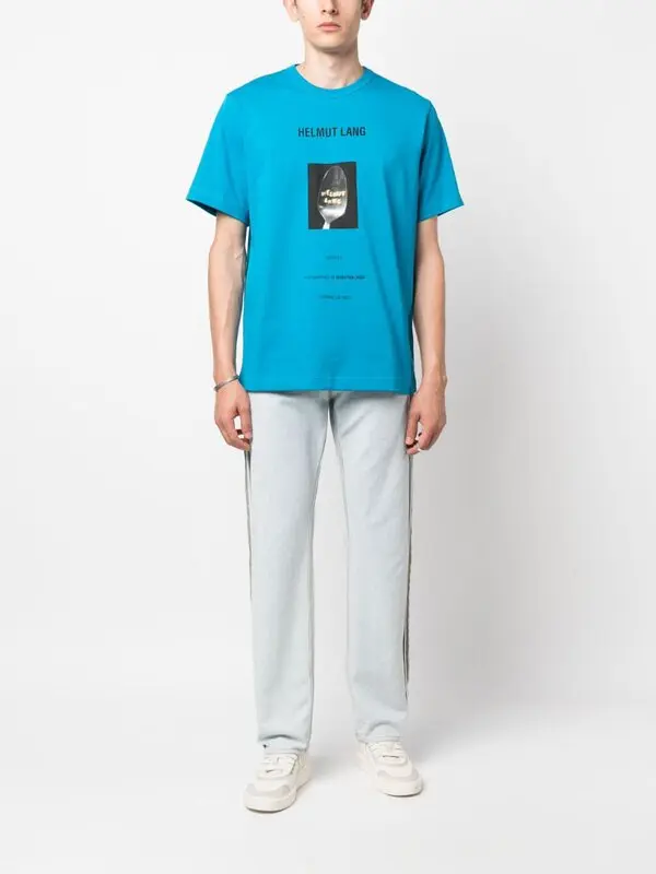 Helmut Lang Photograph-print Cotton T-shirt