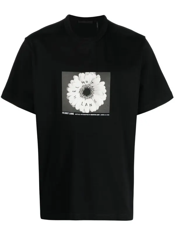 Helmut Lang Photograph-print Cotton T-shirt