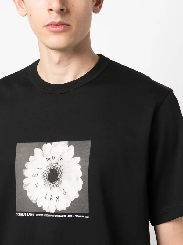 Helmut Lang Photograph-print Cotton T-shirt