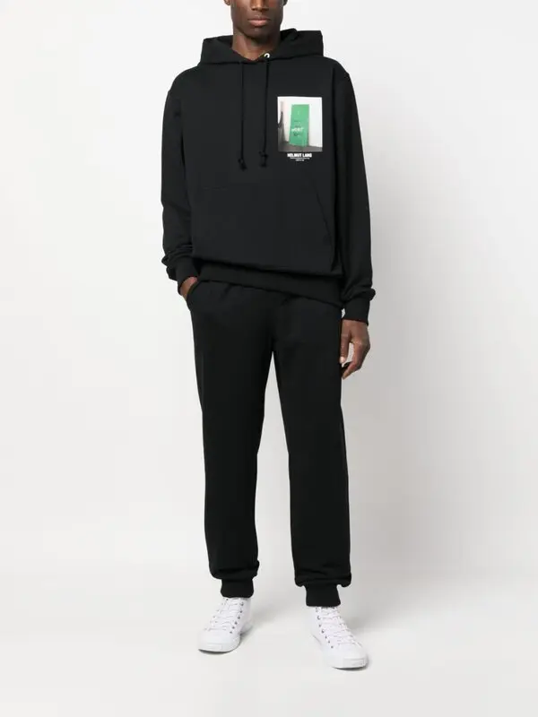 Helmut Lang Logo-print Cotton Track Pants