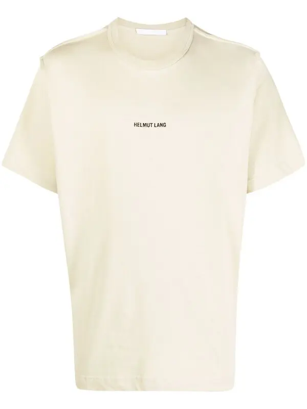 Helmut Lang Logo-embroidered Cotton T-shirt