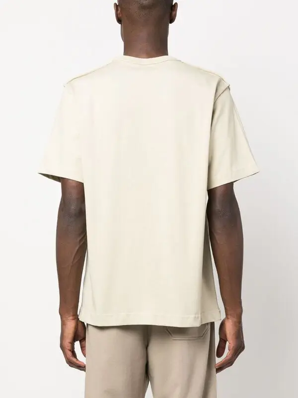 Helmut Lang Logo-embroidered Cotton T-shirt