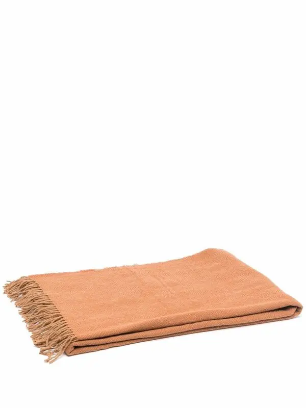 Missoni Yoda Chevron Patterned Blanket - Brown