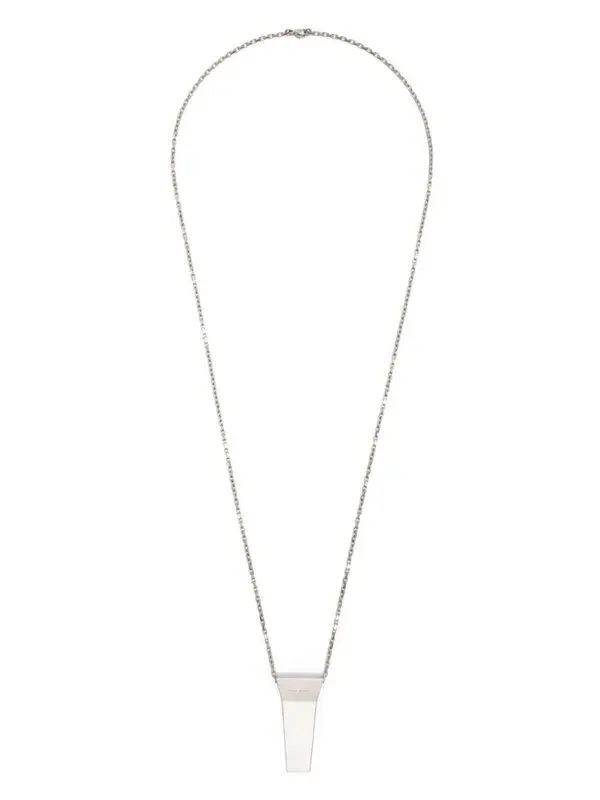 Rick Owens Logo-engraved Chain Necklace