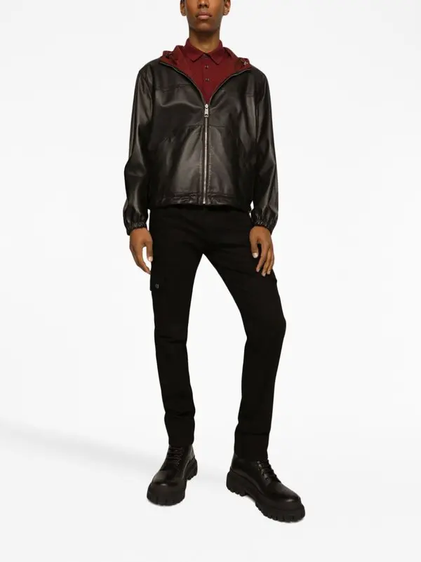 Dolce & Gabbana Reversible Hooded Jacket - Red