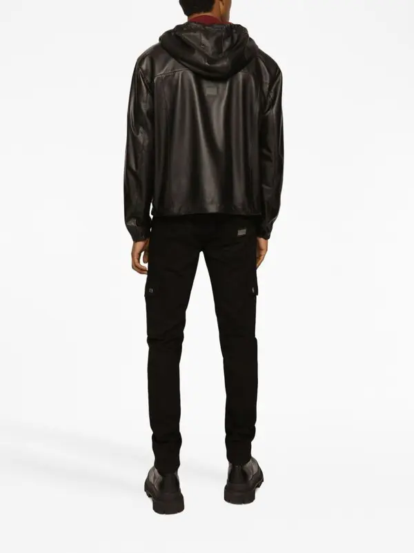 Dolce & Gabbana Reversible Hooded Jacket - Red