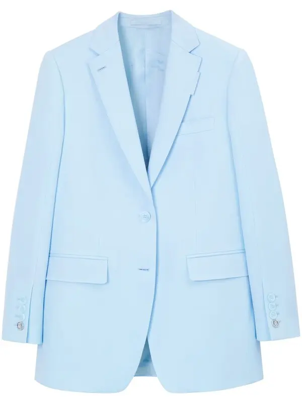 Burberry Single-breasted Wool Blazer