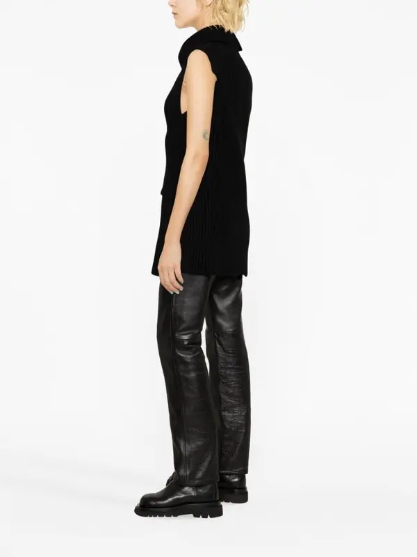 JIL SANDER Roll-neck Wool Top