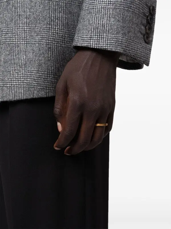 Versace Greek Key Band Ring