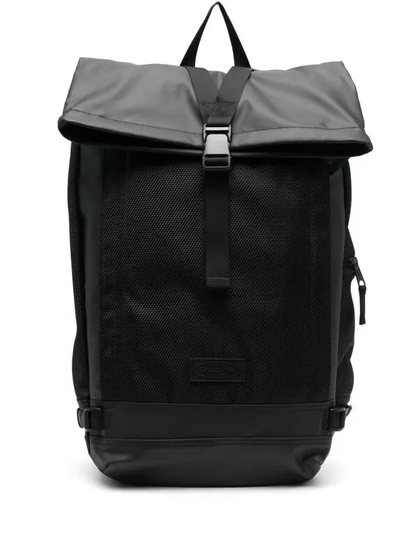 EASTPAK Tecum Logo-patch Backpack - Black