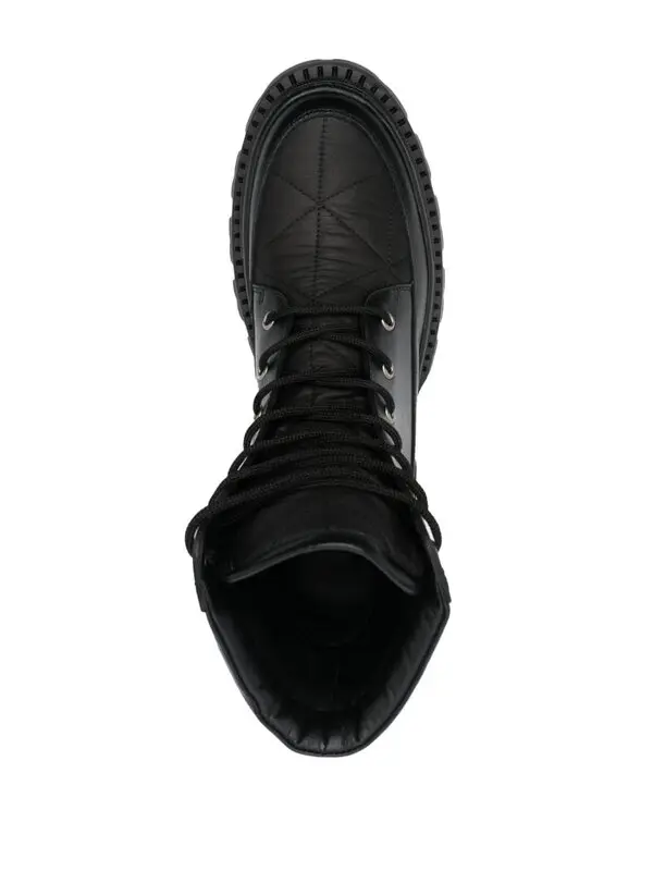 Philipp Plein Logo-plaque Leather Ankle Boots