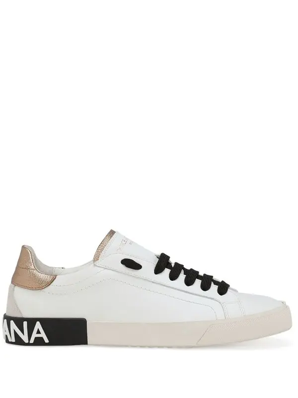 Dolce & Gabbana Portofino Low-top Sneakers - White